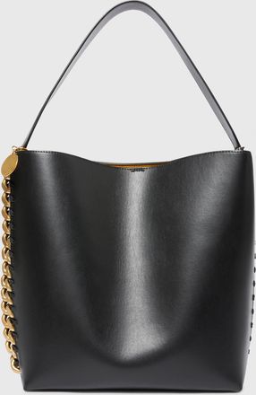 Stella McCartney Frayme Tote Bag, Woman, Black