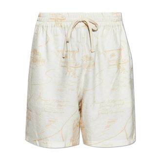 Maison Kitsun&eacute; Herren, Shorts, Beige, SGr&ouml;&szlig;e
