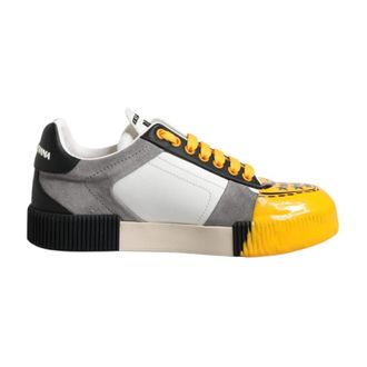 Dolce & Gabbana Multicolor Low Top Sneakers - - Shoes - Herren - Mehrfarbig - 39 EU
