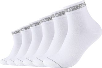 Mustang Jeans Mustang Herren Kurzsocken 6er Pack 43/46 white