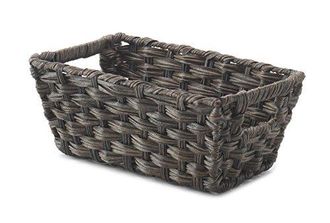 Whitmor Driftwood Split Rattique Kleine Regal-Tragetasche