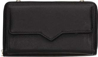 Swankyswans Damen Amy Wallet Crossbody Umhängetasche, Schwarz