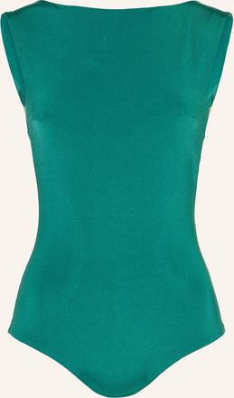 Mymarini Mymarini High-Neck-Badeanzug Seabody Shine Zum Wenden gruen