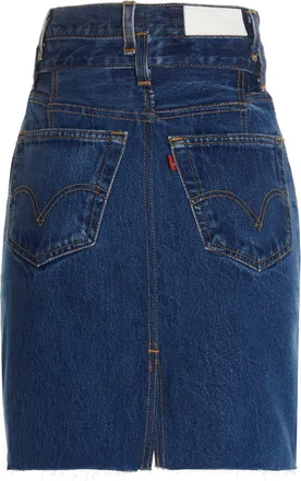 Re/Done Skirt - Blue