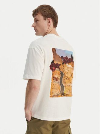 HUGO BOSS T-Shirt Domans 50564642 &Eacute;cru Oversize