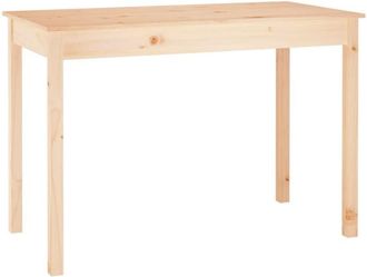 vidaXL Esstisch 110x55x75 cm Massivholz Kiefer - Vidaxl