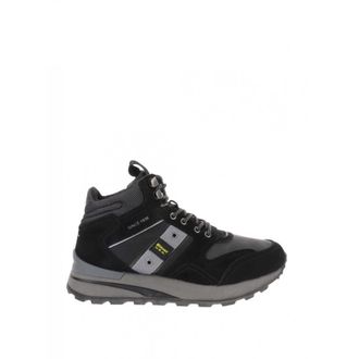 Blauer Ankle Boots - - Shoes - Herren - Schwarzk - 45 EU