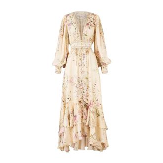 Camilla Damen, Kleider, Beige, XSGr&ouml;&szlig;e