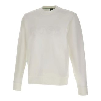 HUGO BOSS Homme, Sweatshirts et sweats &agrave; capuche, Blanc, Taille: 2XL SweaT-shirt Salbo