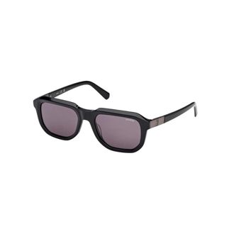 Guess Rectangle Lunettes de soleil - Homme - Accessoires - Noir - Taille: 53 MM