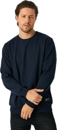 Comeor Sweatshirt Herren Pullover Ohne Kapuze (Dunkelblau 4XL)