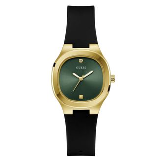 Guess Uhr - Quartz Analog Gd Eve - Gr. unisize - in Schwarz - f&uuml;r Damen