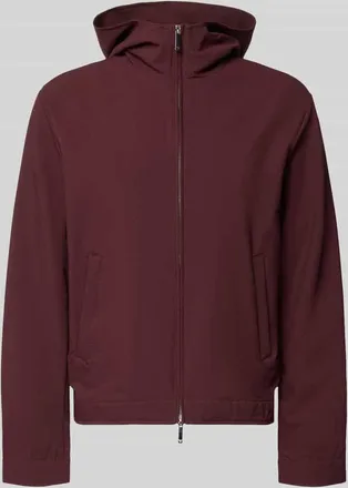 Emporio Armani Jacke mit Kapuze und Zweiwege-Rei&szlig;verschluss
