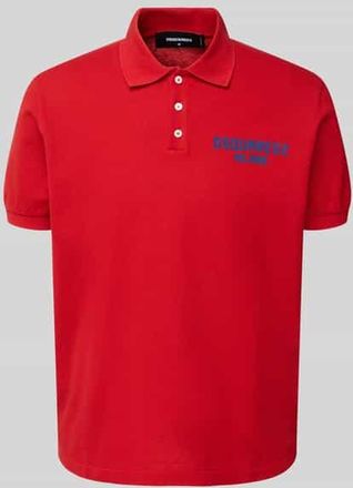 Dsquared2 Regular Fit Poloshirt aus Baumwolle