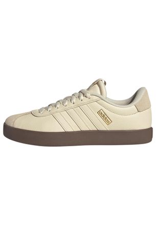 adidas Adidas Damen VL Court 3.0 Shoes, Wonder White/Wonder White/Gold met., 43 1/3 EU