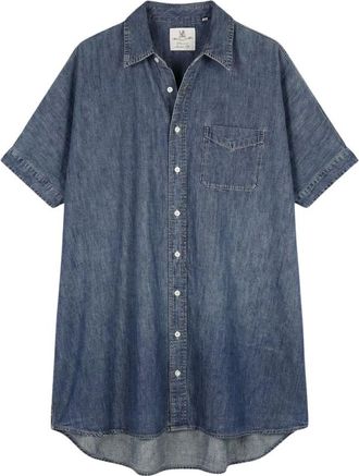 Denimist Femme, Robes, Bleu, Taille: 38 FR Denimist Robe Chemise Oversized - Seymour Indigo