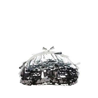 Anya Hindmarch Pochette &agrave; franges - Femme - Sacs - Noir - Taille: ONE Size