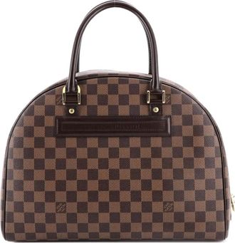 Louis Vuitton Nolita Damier Satchel-Tasche - Braun
