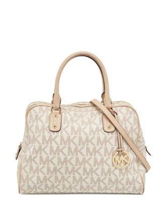 Michael Kors sac à main à motif monogrammé - Tons neutres