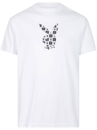 ANTI SOCIAL SOCIAL CLUB x Playboy t-shirt à carreaux - Blanc