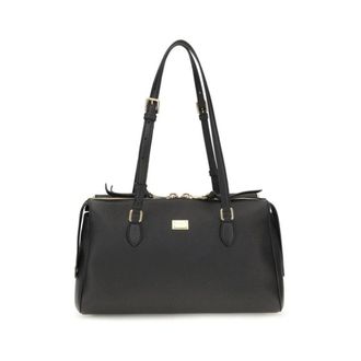 Dolce & Gabbana Sac &agrave; main structur&eacute; &agrave; poign&eacute;e sup&eacute;rieure - Femme - Sacs - Noir - Taille: ONE Size