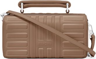 Rimowa Groove - Leder Umh&auml;ngetasche Small in Umber Braun