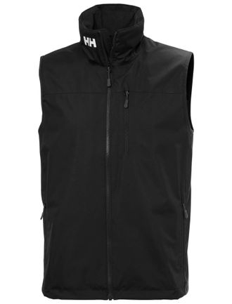Helly Hansen Mens Crew Vest 2.0, Black, 3XL