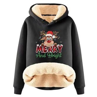 Generic Pull De Noel Femme Pull Noel Femme Sweat Noel Coupe Cool Confortable Sweat Manches Longues 2024 Cartoon Color Block Moderne Décontracté