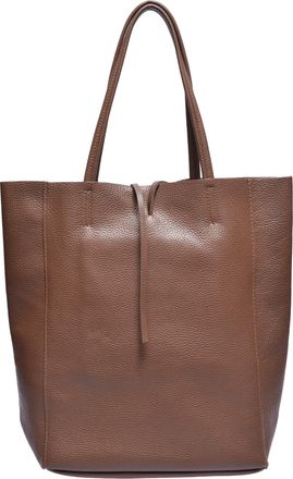 Roberta M Kastanienbraun Rindsledertasche
