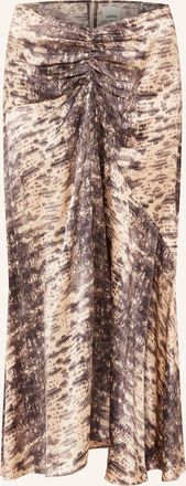 Isabel Marant Isabel Marant Satinrock Laren Aus Seide beige