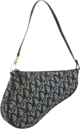 Dior Pochette daccessoires Pre-owned - Femme - Pre-owned - Bleu - Taille: ONE Size