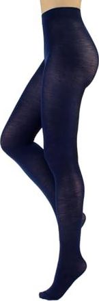 CALZITALY Collants en Laine, Bas Femme, Collants Hivernaux | Noir, Gris, Navy, Violet, Marron, Beige, Bordeaux, Vert | S, M, L, XL | 100 DEN | Made in Italy (XL