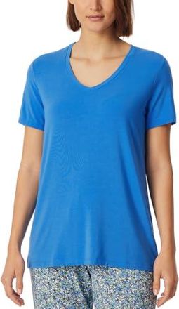Schiesser Damen Schlafshirt Kurz-Mix + Relax Haut de Pijama, Aquarium_182638, 48 Femmes