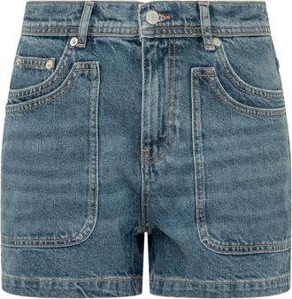 BA&SH Femme, Shorts, Bleu, Taille: 36 FR Denim Shorts