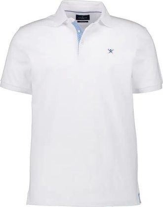 Hackett Herren Polo-Shirt weiß Classic Fit