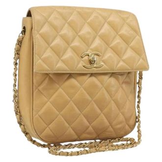 Chanel Pre-owned Leder chanel-taschen - - Pre-owned - Damen - Beige - ONE SIZE