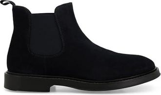 Melluso Bottines homme en daim bleu u24649z, bleu nuit, 41 EU