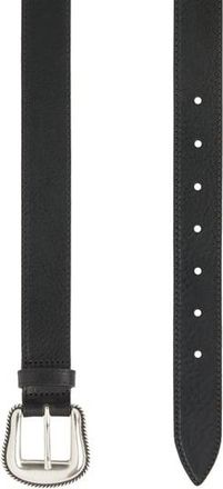 Saison 1865 Ledergürtel - Schwarz