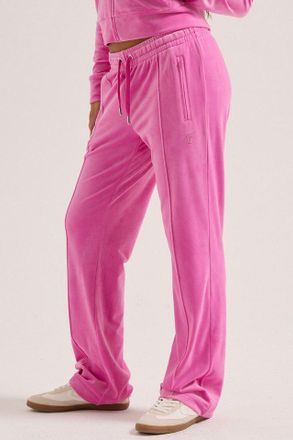 Juicy Couture Sweathose TINA COL OUT TRACKPANT Damen Trainingshose Damen, Sweathose, Velour, Jogginghose mit Glitzer, Sale