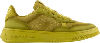 A|X Armani Exchange Logo Sneaker f&uuml;r Herren (Gelb)