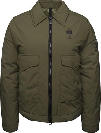 Blauer Jacke Clarence