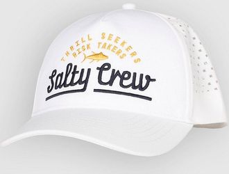 Salty Crew Title Trucker Cap white