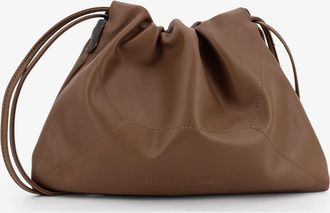Brunello Cucinelli BC Duo leather shoulder bag - BRUNELLO CUCINELLI - gender_Woman