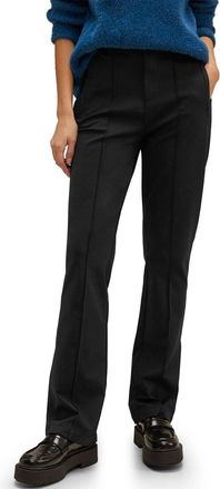 Street One Damen A377042 Bootcut Hose, Black, 42W / 30L