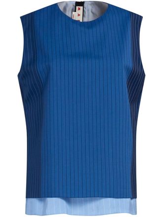 Marni Klassisches Top - Blau
