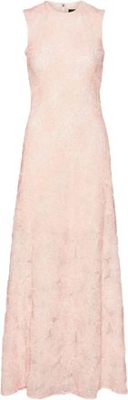 Rotate Rotate Birger Christensen, Femme, Robes, Rose, Taille: 38 FR Floral Mesh Maxi Dress