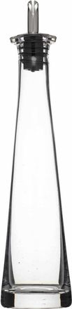 KitchenCraft World of Flavours italienischer Essig/Ölspender, Ölflasche in Pyramidenform, 200 ml Kapazität