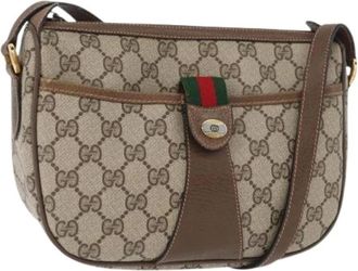 Gucci Sac bandouli&egrave;re Pre-owned - Femme - Pre-owned - Beige - Taille: ONE Size