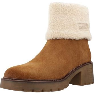 Carmela Femme 162659 Bottines à Talons Hauts, Camel, 38 EU