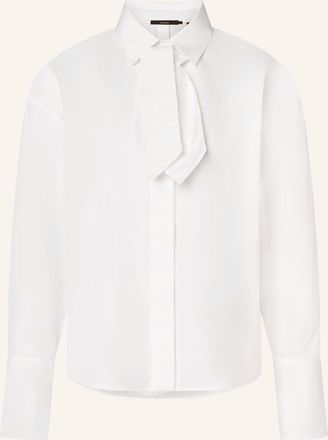 Windsor Windsor. Hemdbluse Mit Abnehmbarer Schluppe weiss